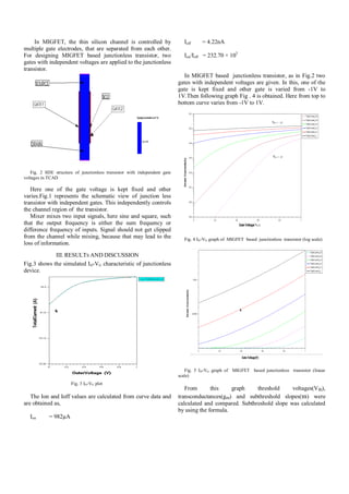 RBL paper _Design_of_MIGFET_based_junctionless_transistor | PDF