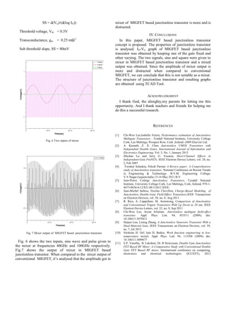 RBL paper _Design_of_MIGFET_based_junctionless_transistor | PDF