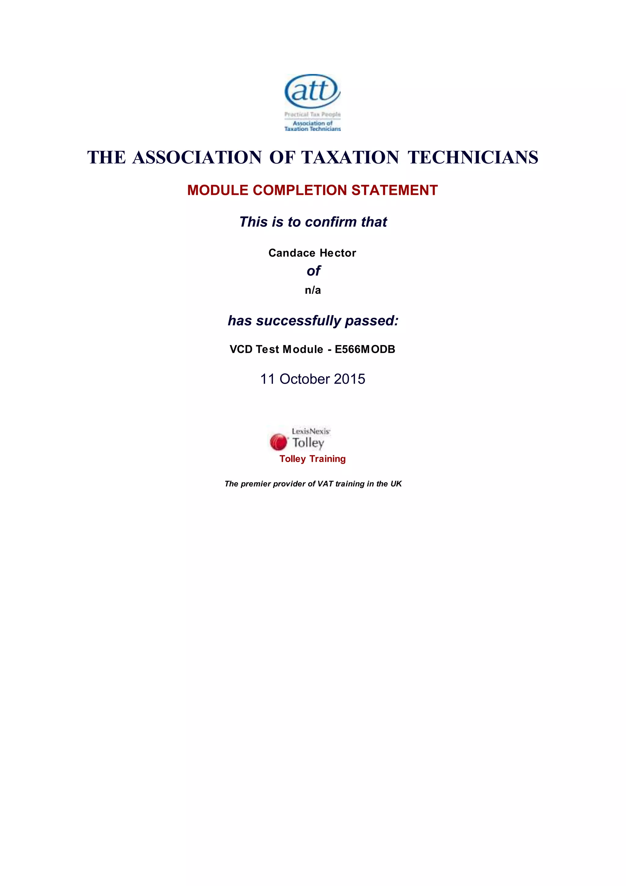 Module B Certificate | PDF | Free Download