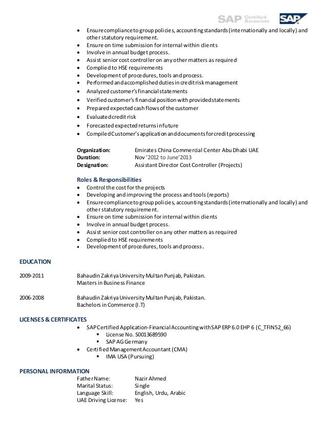 fakhar abbas cv abc