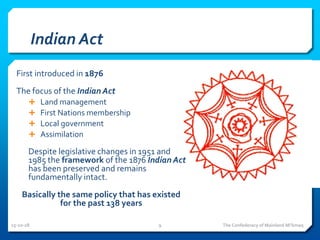 First Nations Elections Law - Oct.15
