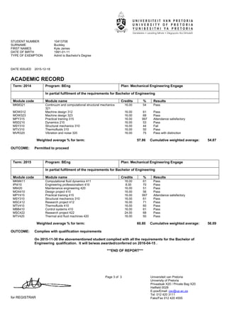 FINAL UNIVERSITY MARKS | PDF