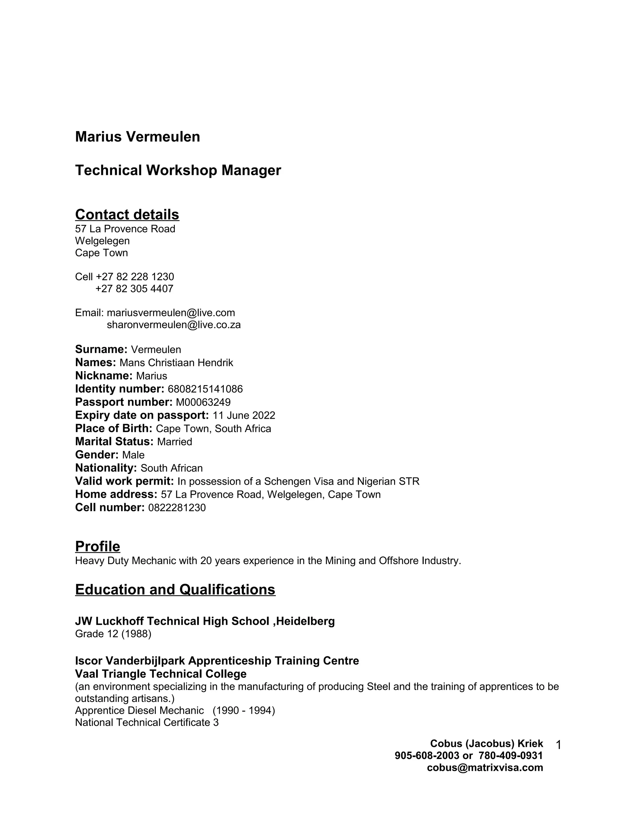 Marius CV - 16.11.2016 | Off-Road Vehicles | Auto Body Styles