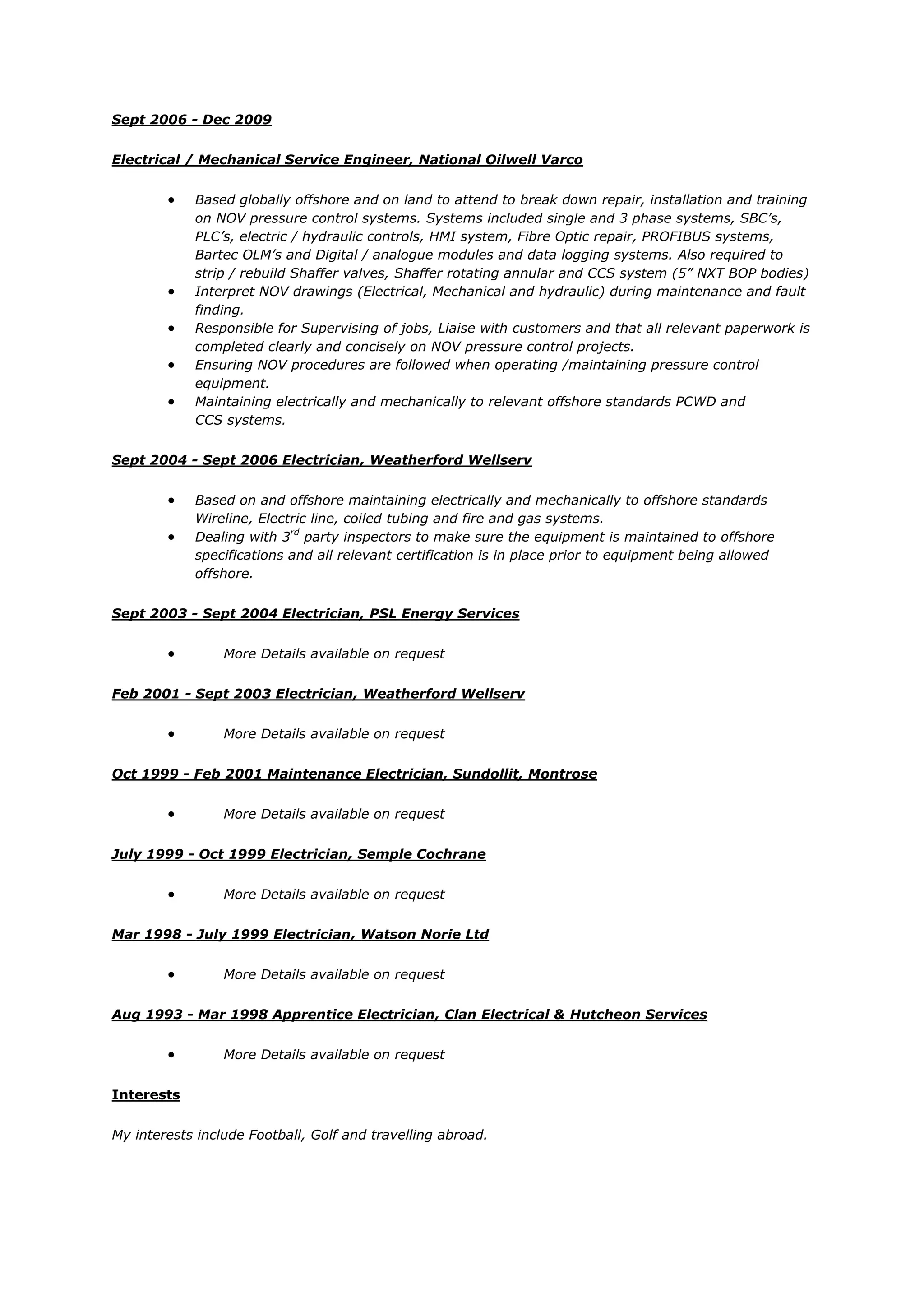 Steven Ross cv | PDF