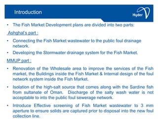 Fish Market Drainage At Abu Hamour | PPTX