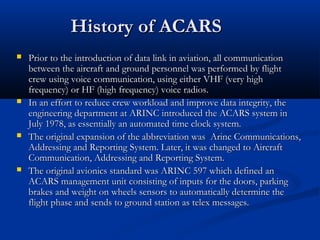 ACARS | PPT
