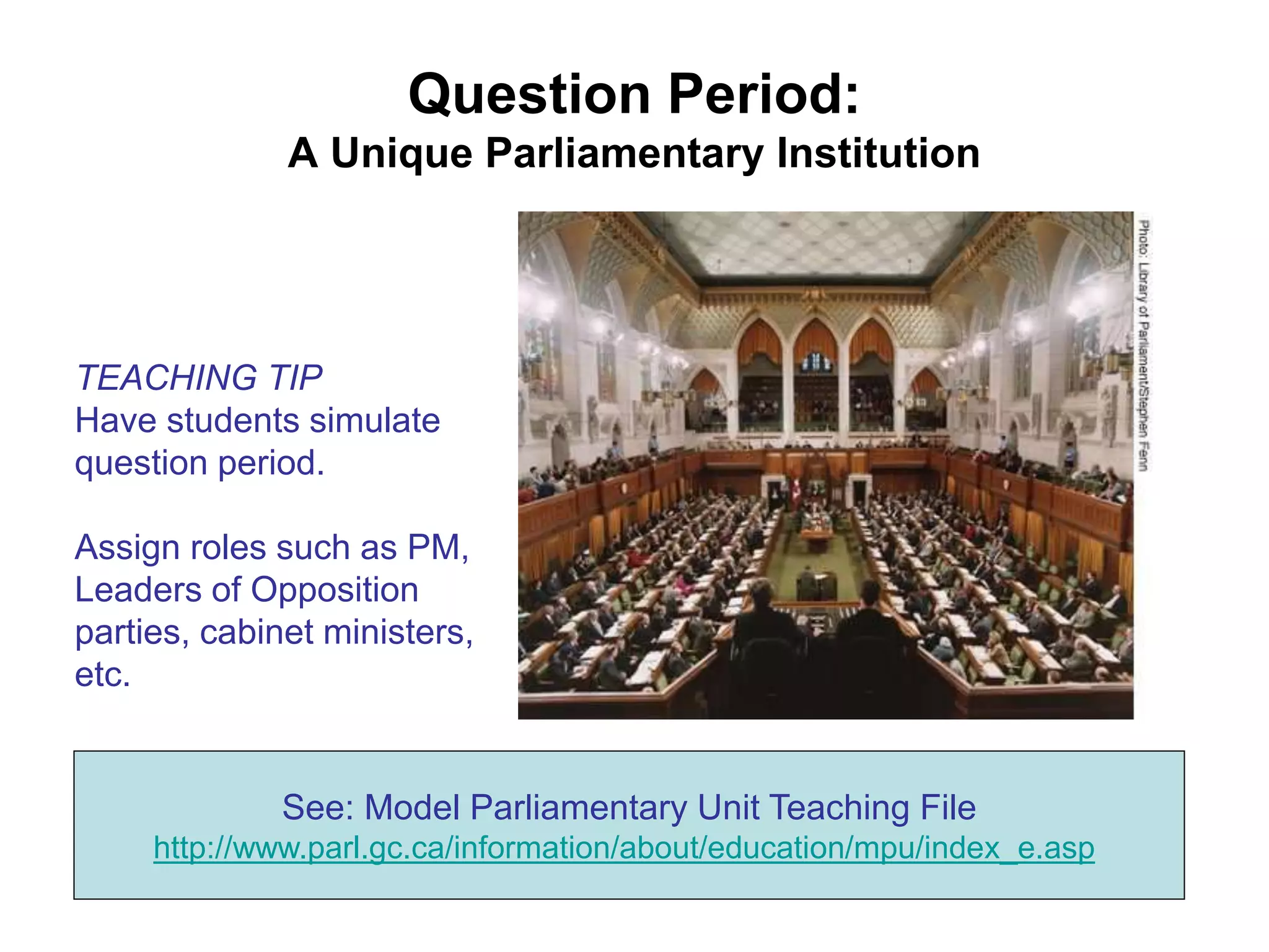 The Canadian Political System: A Comparative Perspective | PPTX