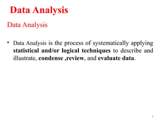 9 Data analysis bb.pptx for research analyitc | PPT