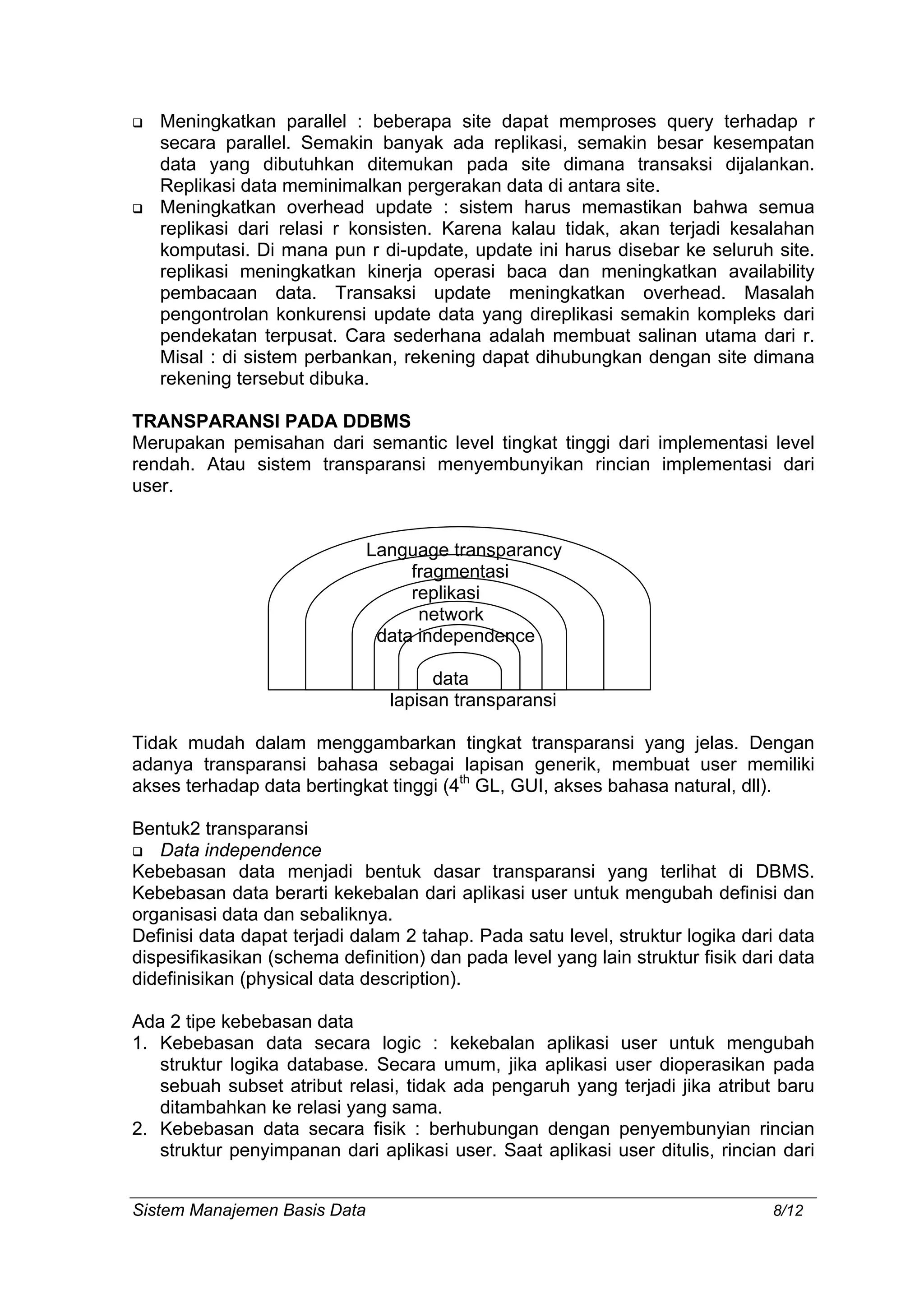 9 database terdistribusi | PDF