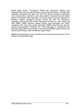 9 database terdistribusi | PDF