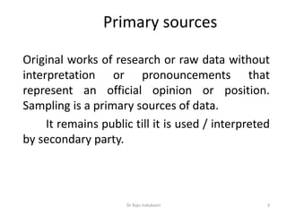 Data sources | PPTX