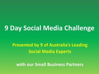 9 Day Social Media Challenge | PPSX