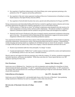 douglas.j.pattison.4-15-15 | DOC | Business Accounting & Finance | Business
