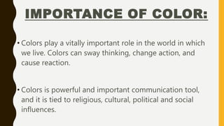 how colour effective on our communication | PPT