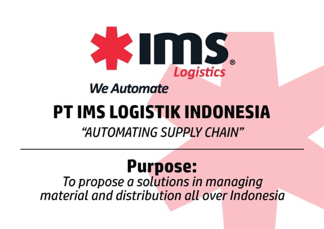 Company Profile PT. IMS Logistik Indonesia | PDF