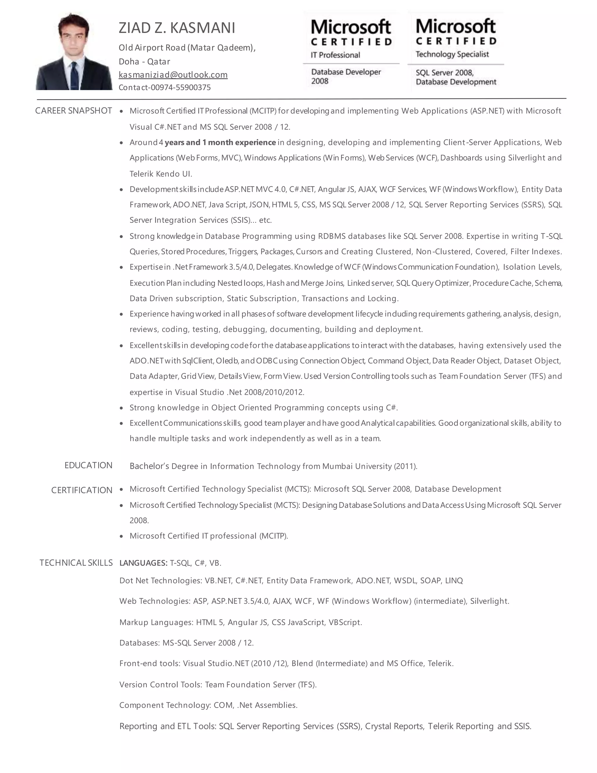 Ziad Resume_New | PDF