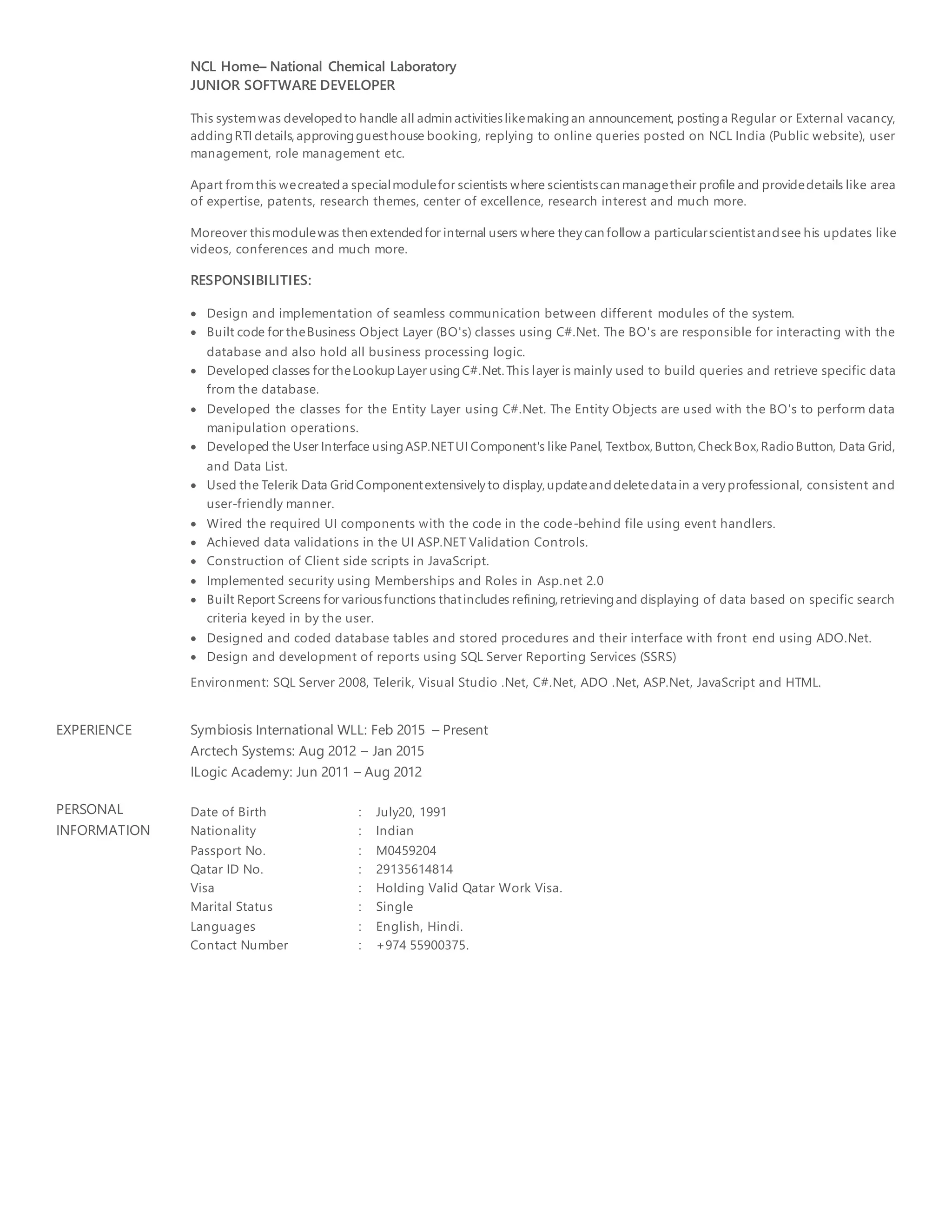 Ziad Resume_New | PDF