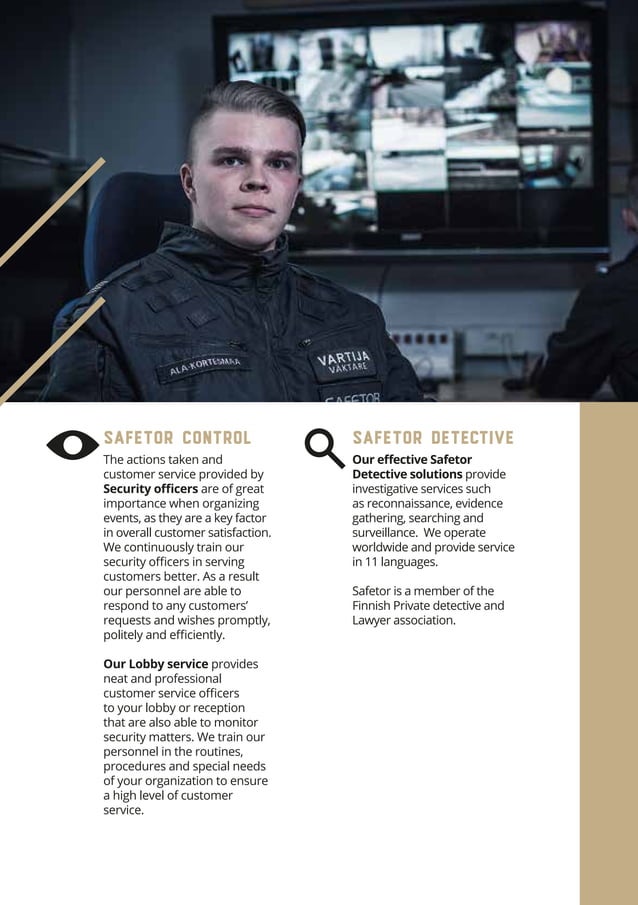 Safetor Oy Ltd - Company brochure | PDF | Free Download