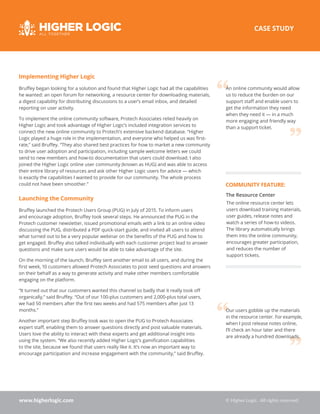 HigherLogic_case study_Protech | PDF