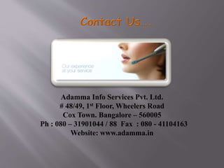 Adamma BGV Presentation | PPSX