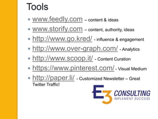 Social Media Tools - Part 1 | PPTX | Social Networking | Internet