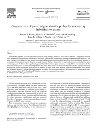 microarray_paper | PDF