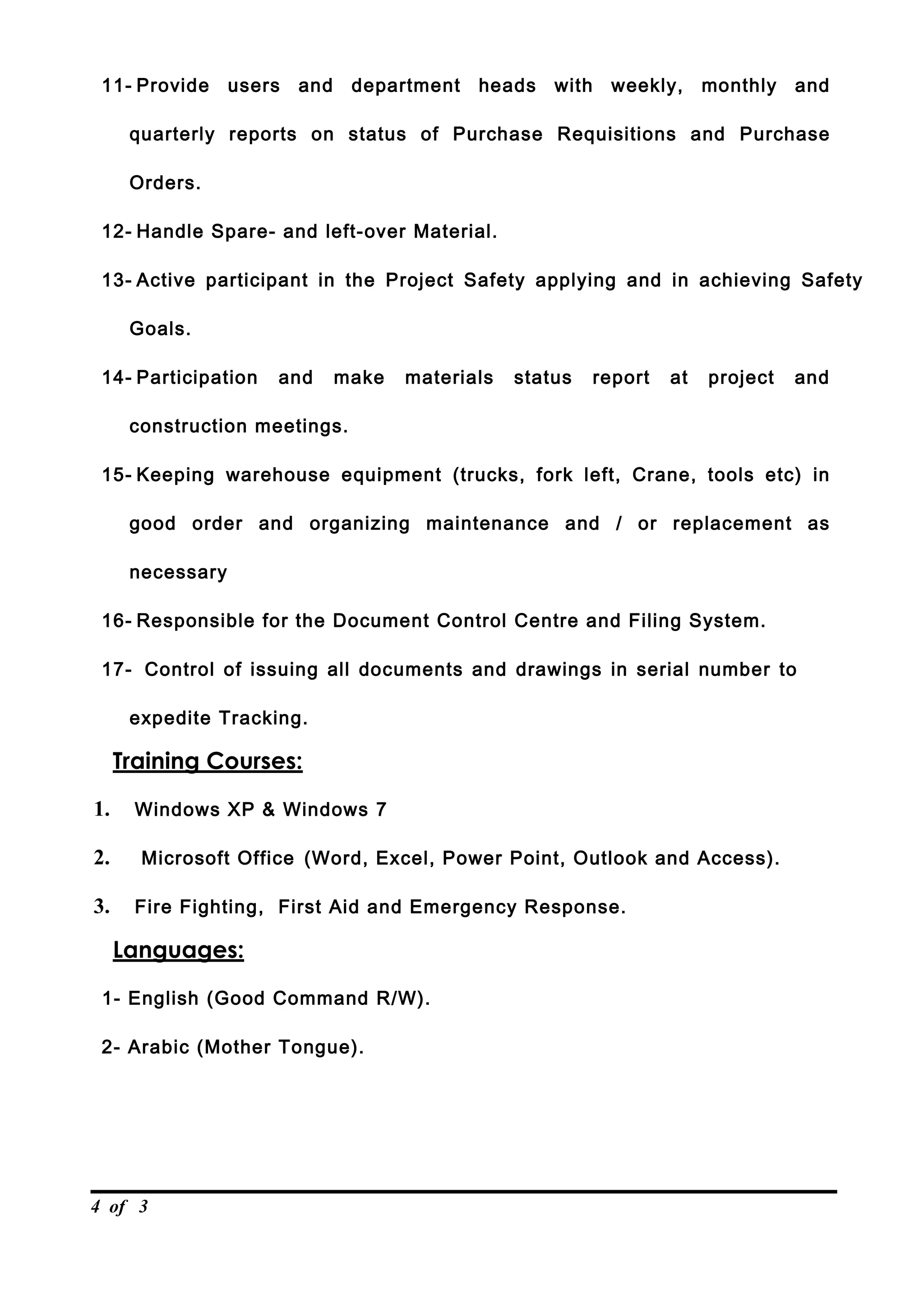 Material Controller | DOC