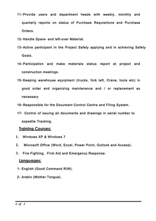 Material Controller | DOC