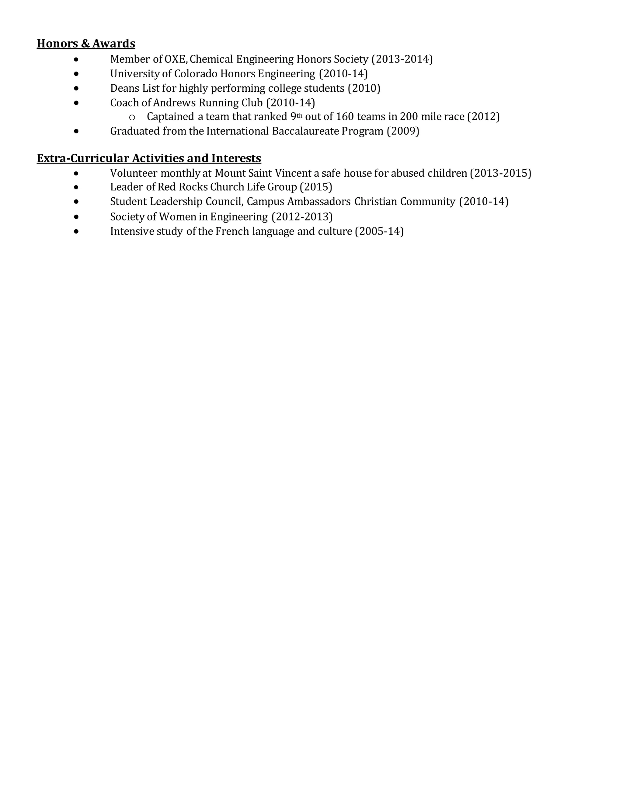 Resume August 2015 | DOCX