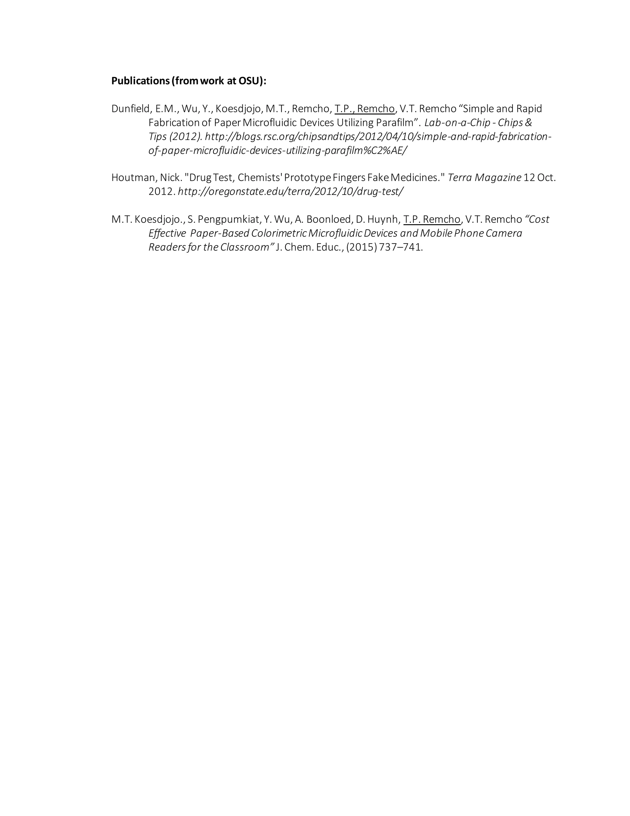 Publications (OSU) | DOCX | Desktop Publishing | Computer Software and ...