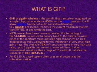 GIFI TECHNOLOGY | PPT