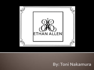 Ethan Allen Portfolio | PDF | Design | Fine Art