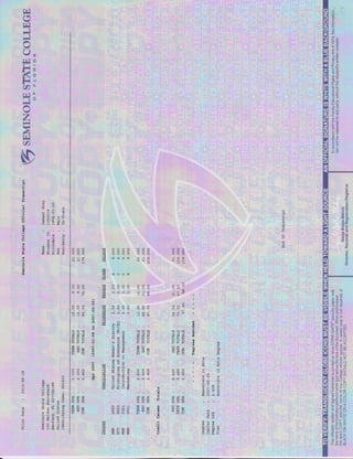 Seminole Transcripts 2 | PDF