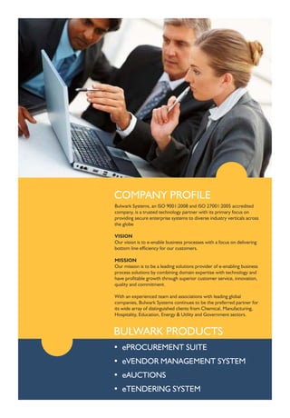 Bulwark eProcurement Brochure | PDF