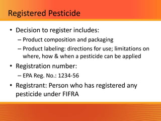 Managing Retailer's Owned Brands Under FIFRA Rev 6 | PPTX