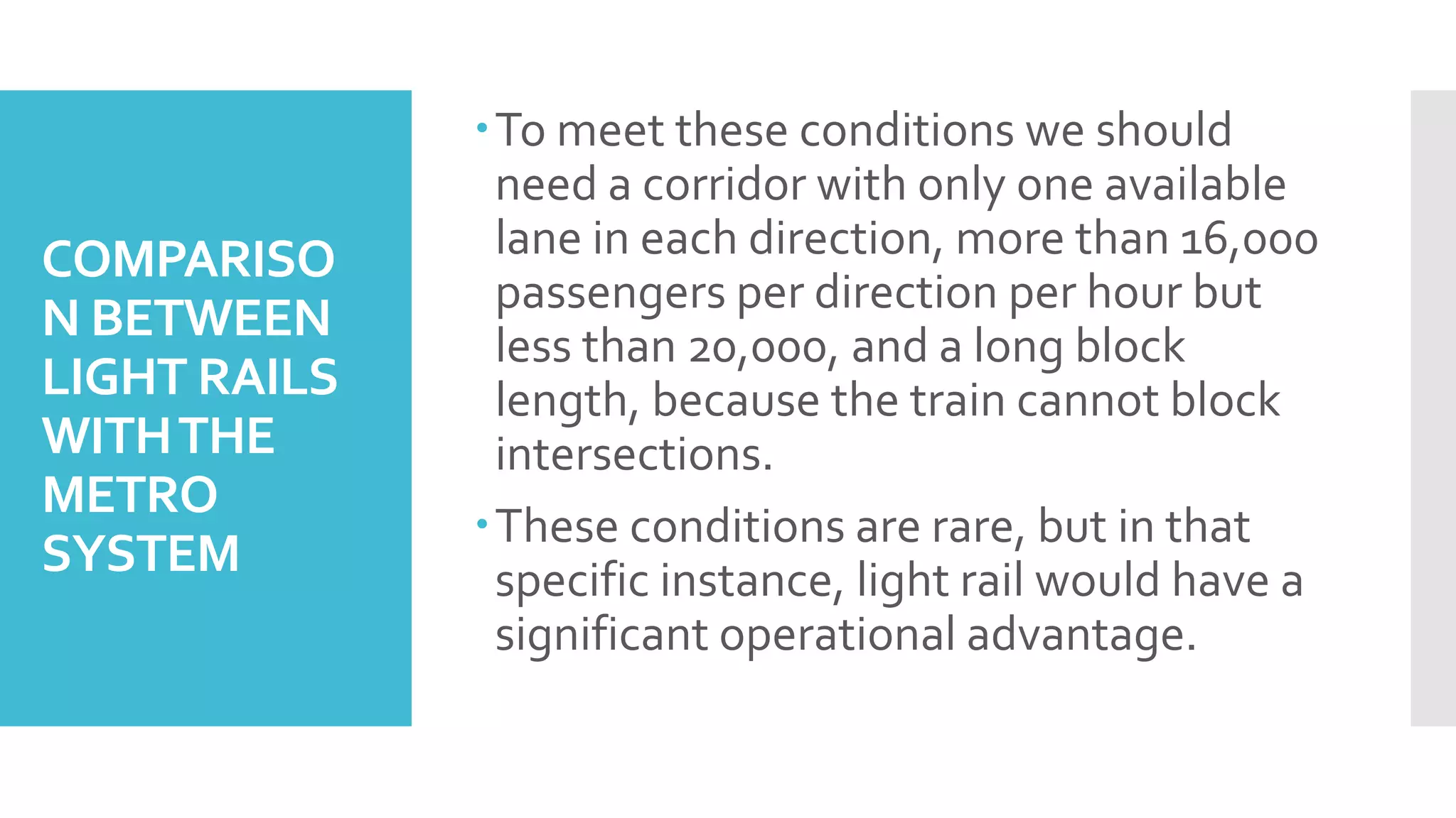 TRAINING ON METRO TRAIN | PPTX