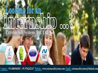 Internship for MCA in pune | PPT