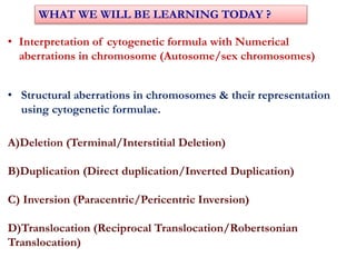 Interpretation of Genetic formulae | PPTX