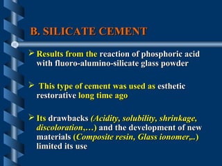 dental cements (3) dental material | PPS