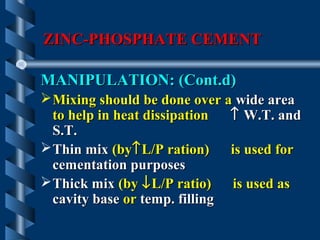 dental cements (3) dental material | PPS