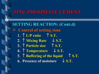 dental cements (3) dental material | PPS