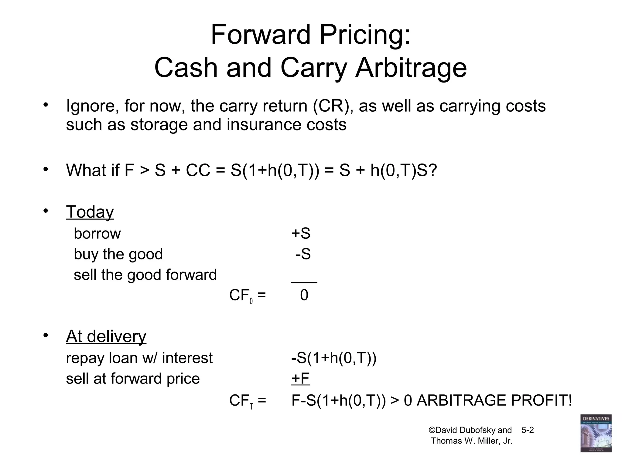 9 Determination of forwards and futures | PPT