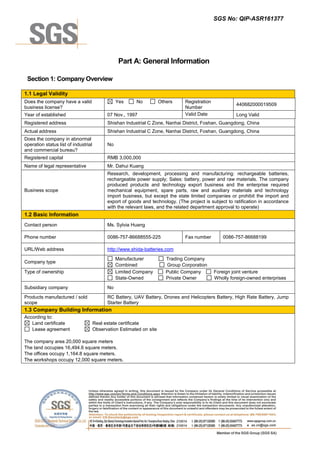 SHIDA PROFILE | PDF