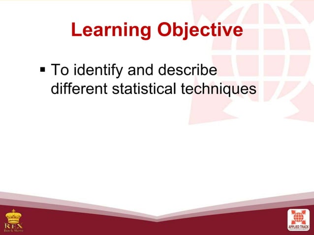 9 Different Statistical Techniques Pptx Physics Science