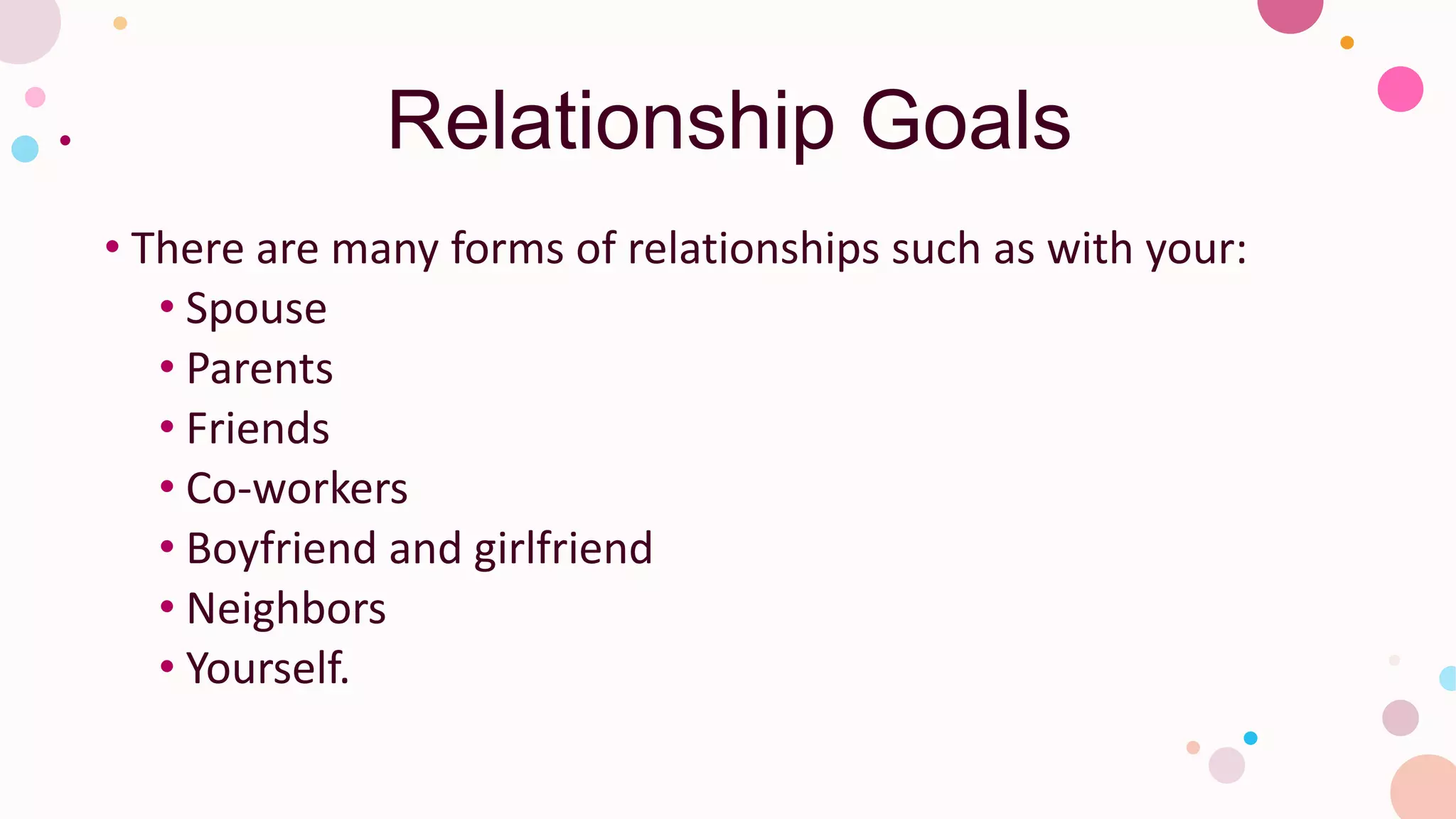 9 different types of goals you should set | PPTX