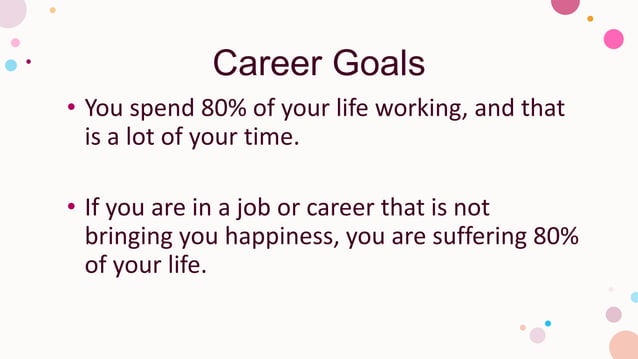 9 different types of goals you should set | PPT