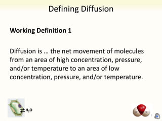 9 diffusion and osmosis (Lab) Thursday 9/19 | PPT