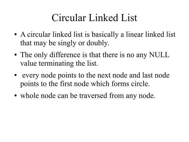 double linked list | PDF