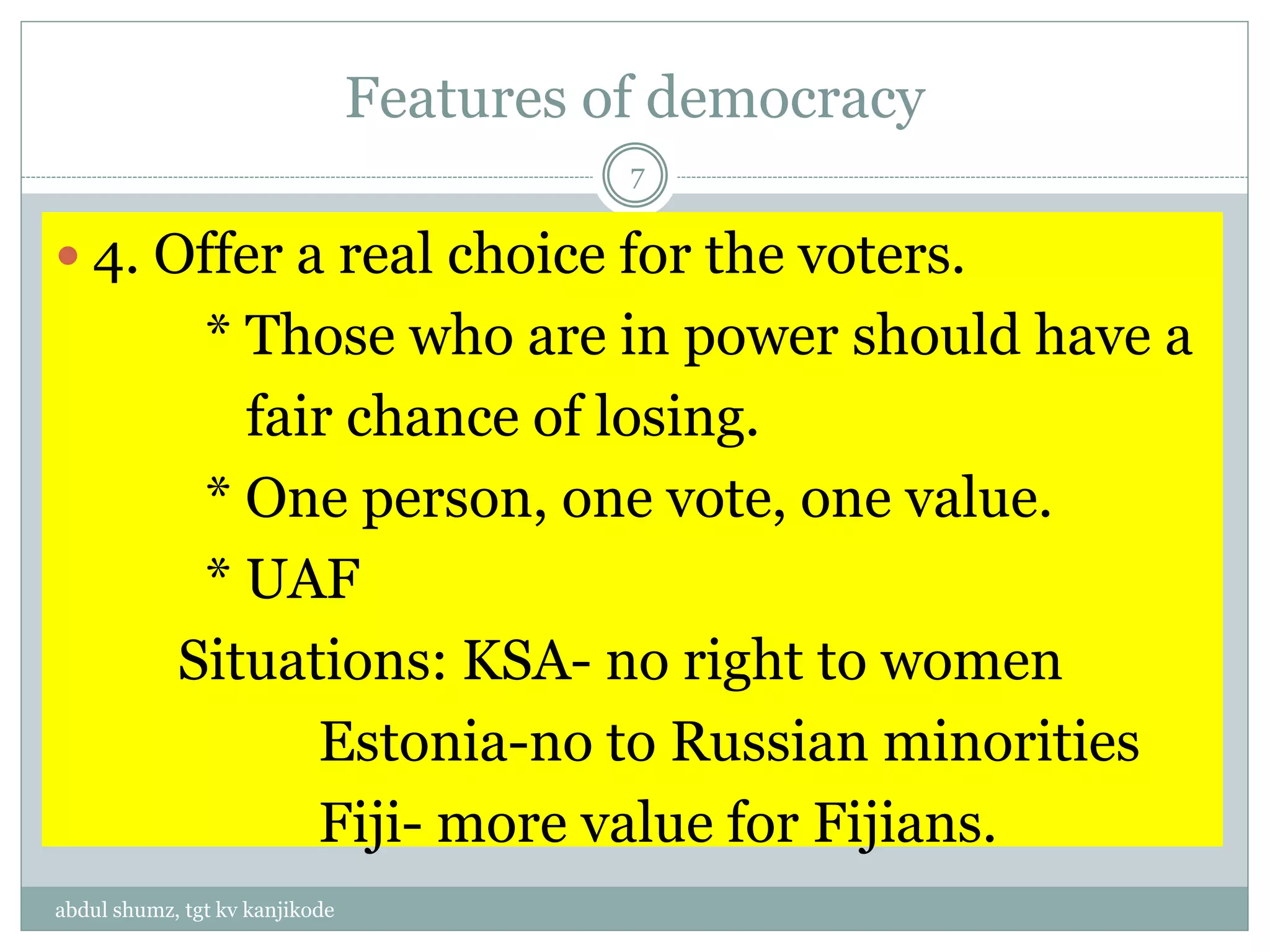 What is democracy? Why democracy? class9 DP- lesson 1, cbse | PPTX
