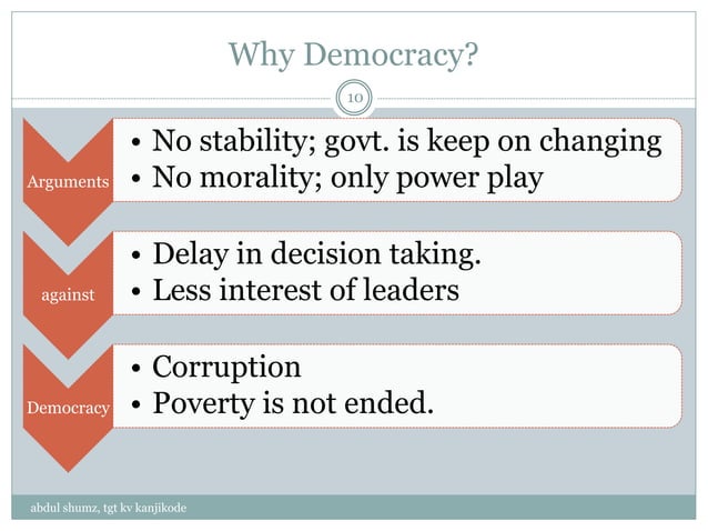What is democracy? Why democracy? class9 DP- lesson 1, cbse | PPTX ...